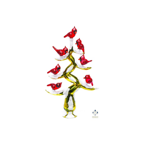 Cardinal Christmas Tree Topper - Etsy