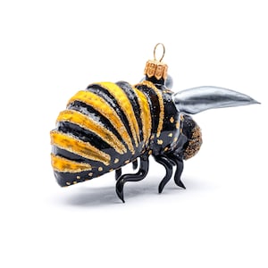 Handmade Glass Bumblebee ,christmas Ornament, Collectible Bauble - Etsy
