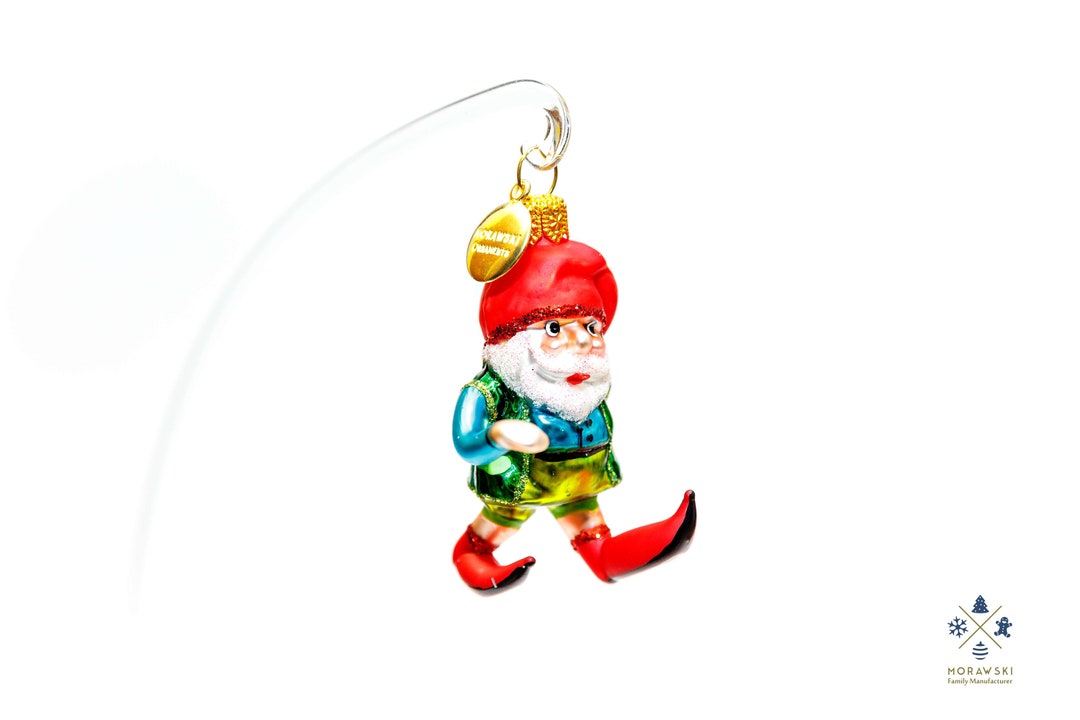 Glass Dwarf, Christmas Ornament, Collectible Bauble - Etsy