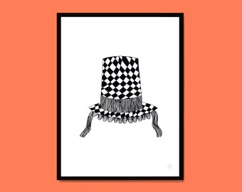 Welsh Lady Print - Etsy