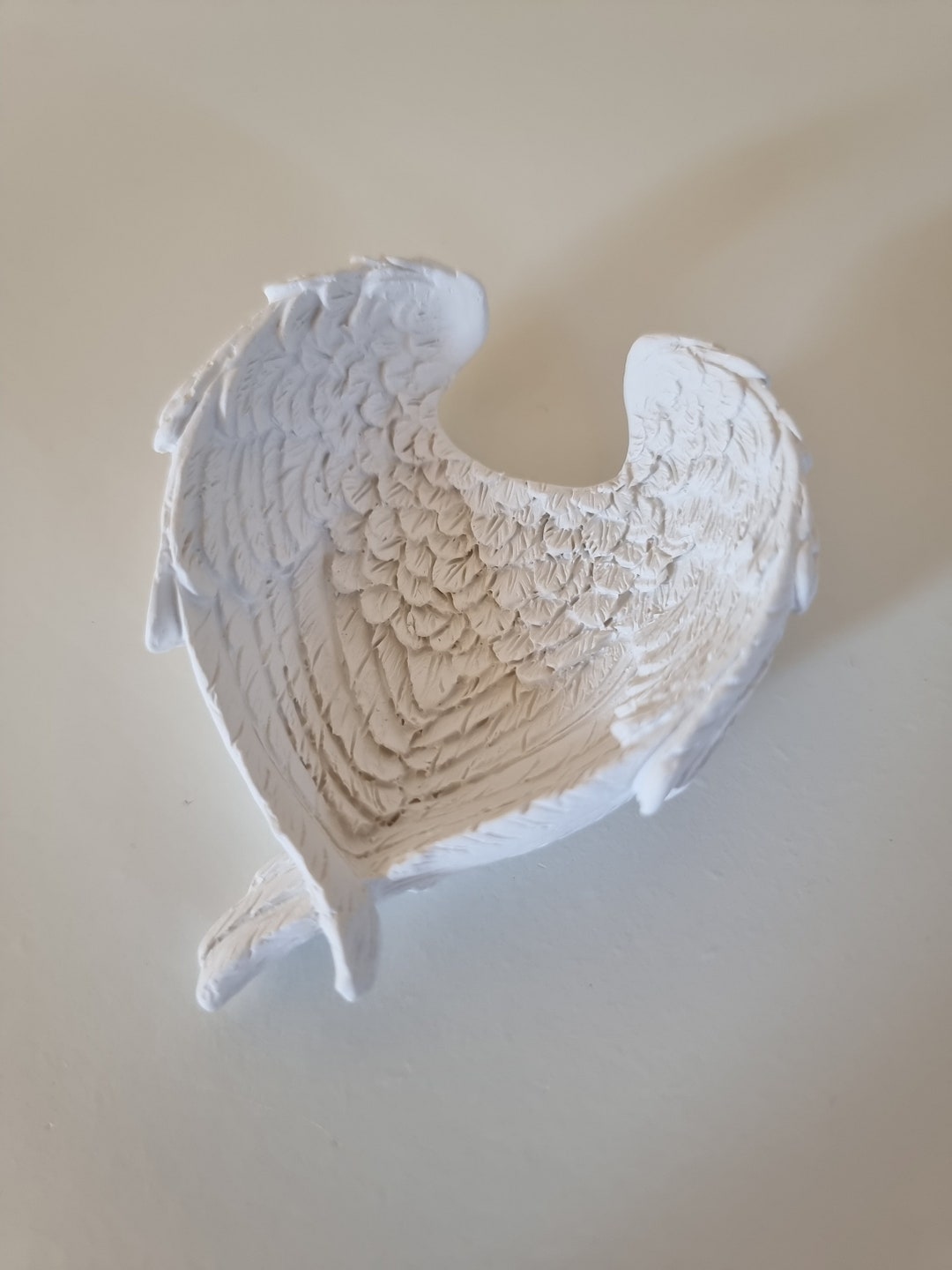 Guardian Angel Wings Ceramic Dish Angel in Heaven Gifts Tumble Stone ...