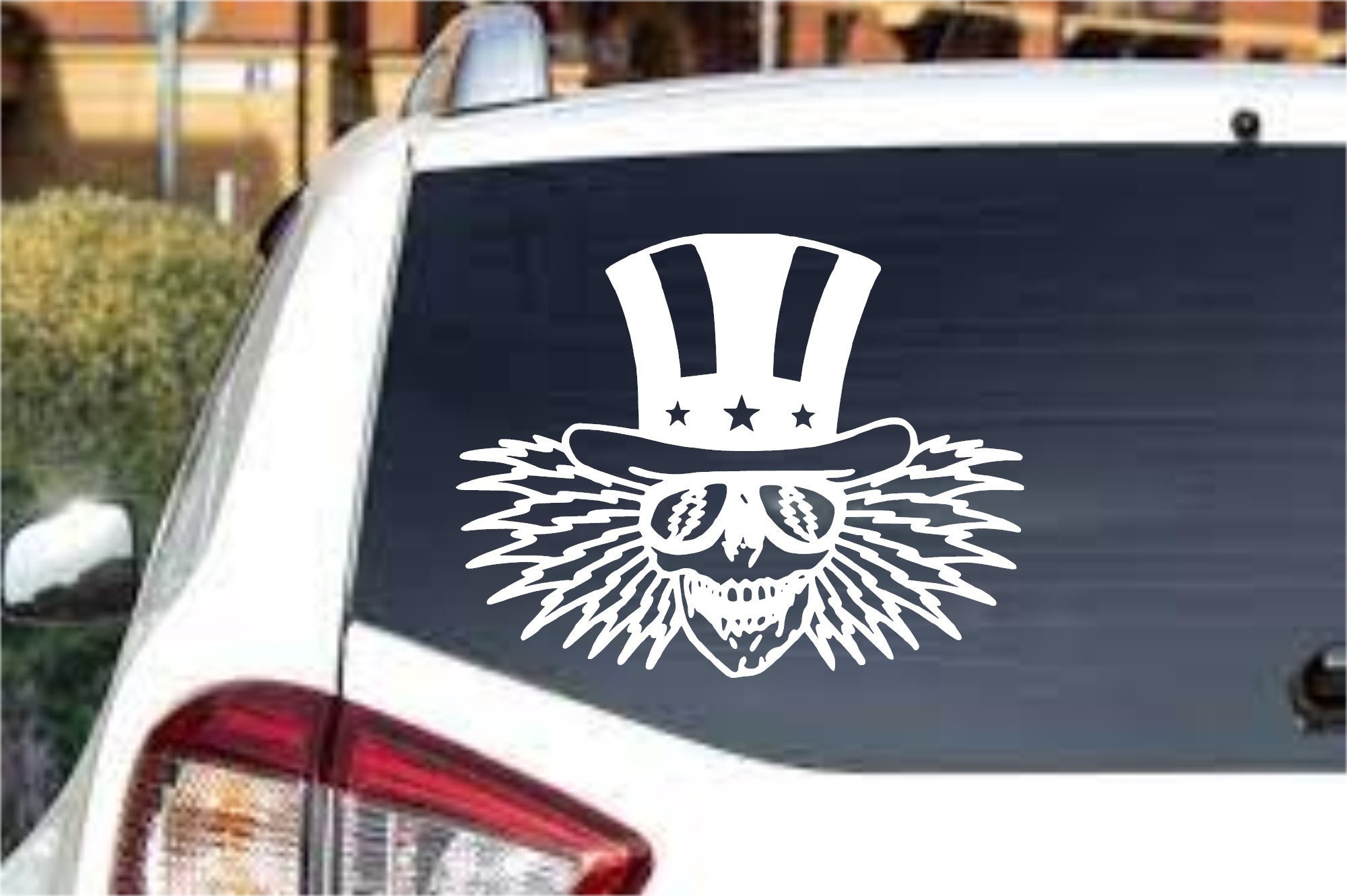 Grateful Dead Uncle Sam Decal Sticker - Etsy