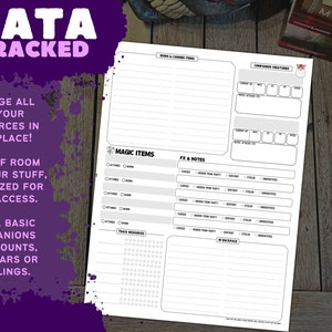 Dnd 5e nice character sheet pdf - kerachange