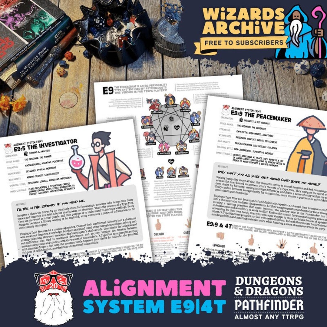 Dnd New Alignment System for Dungeons & Dragons, Pathfinder RPG ...