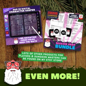 Dnd World Builder Bundle: RPG Campaign Creator (fillable PDF) - Etsy