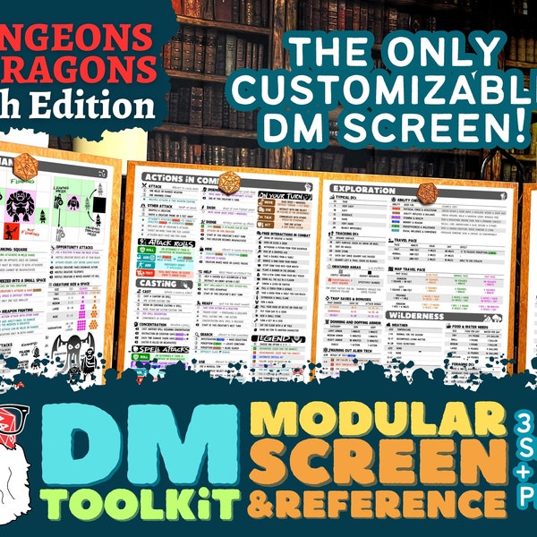 Dm Screen - Etsy