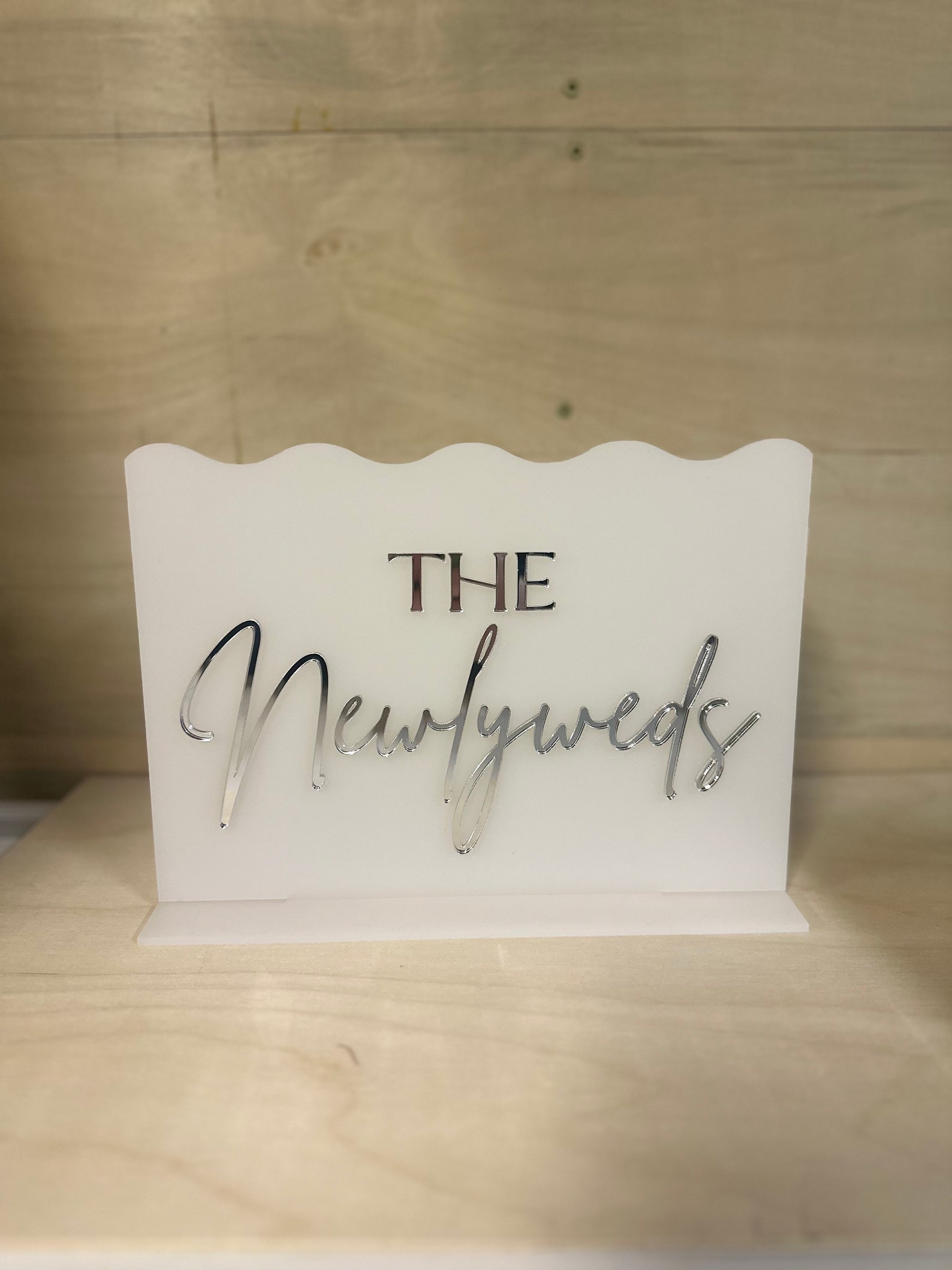 Newlywed Sign Head Table Sign Wedding Table Sign Last Name Sign ...