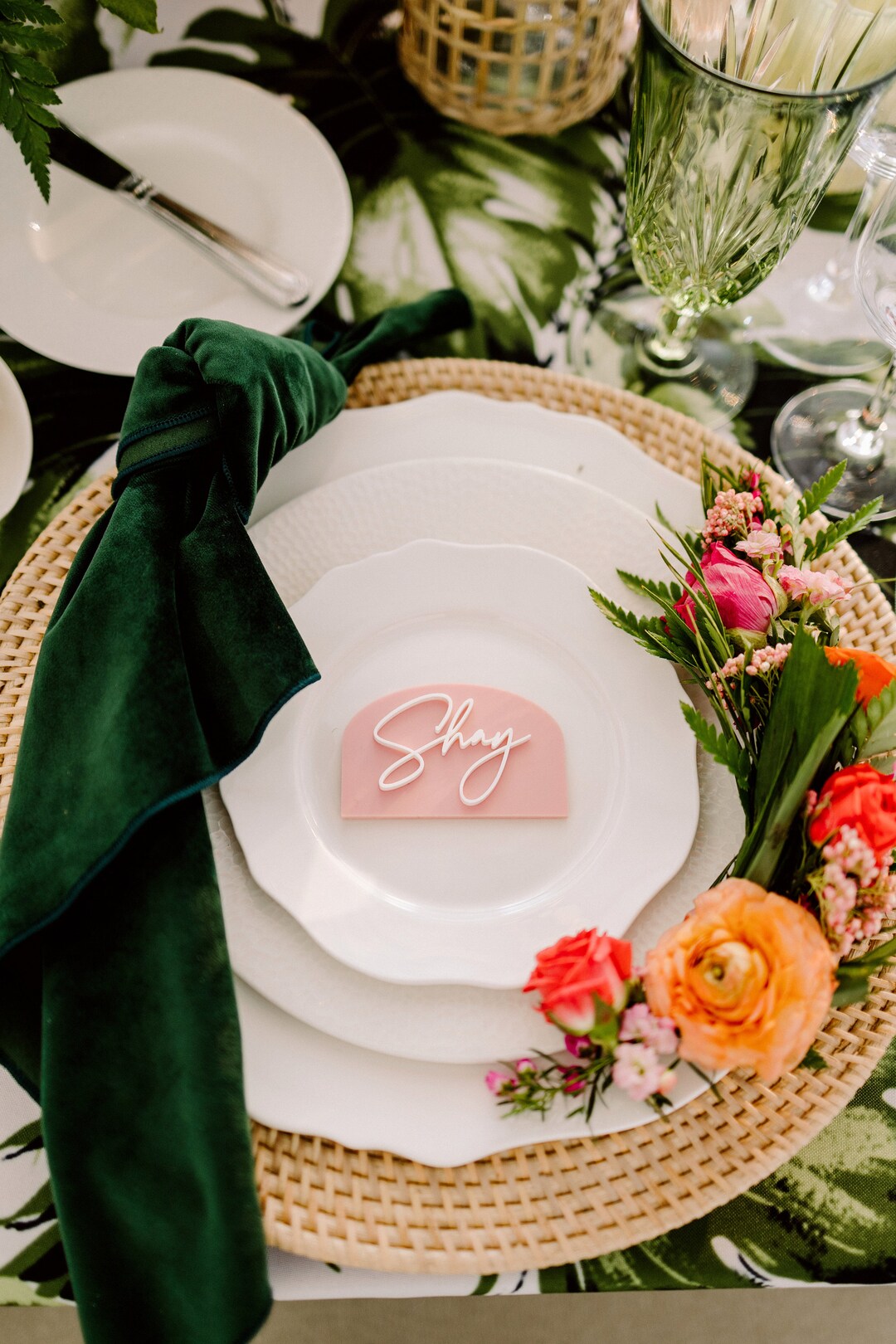 Wedding Place Cards Acrylic Wedding Place Cards Arch Place Cards ...