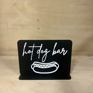 Acrylic Food Signs: Custom Party Buffet Labels - Etsy