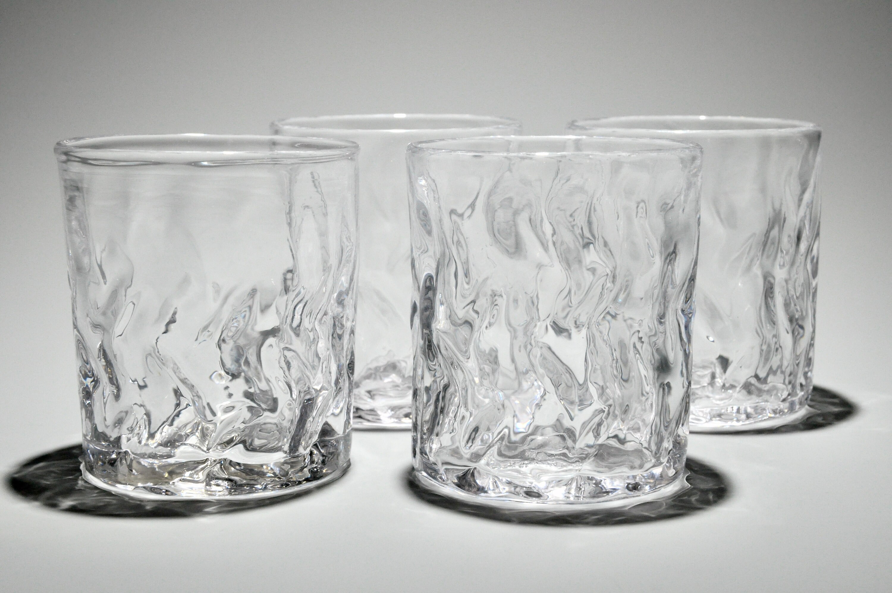Textured Rocks Whiskey Glass - Etsy