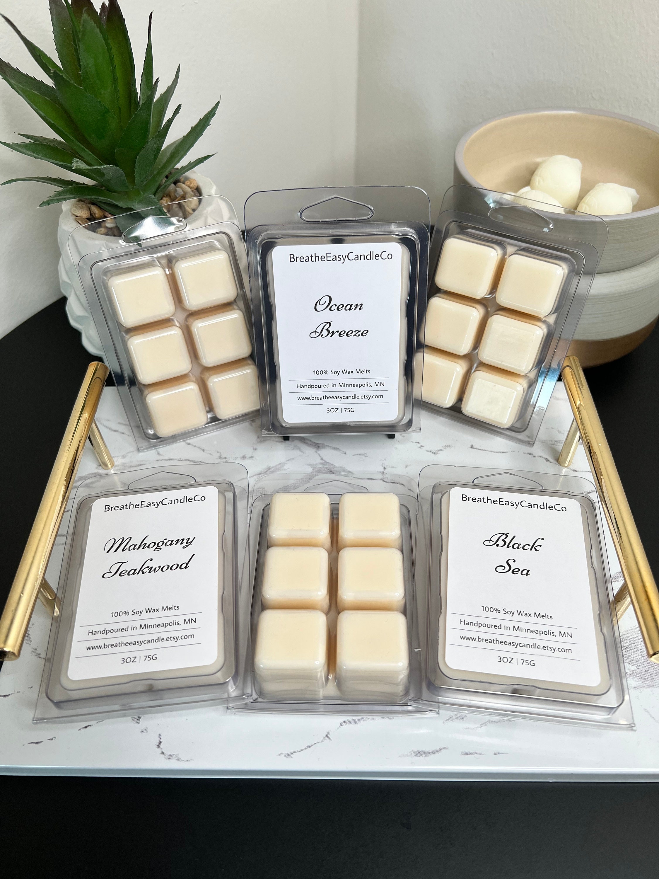 Wax Melts-highly Scented Wax Melts-wax Melt Clamshell-natural Wax Melts ...