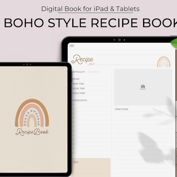 Blank Recipe Book - Etsy