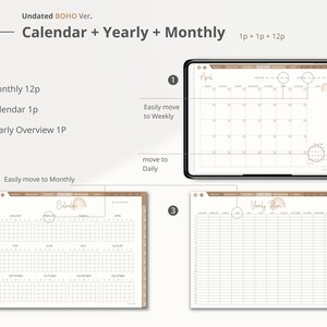 Undated Digital Planner | All in One Ultimate Planner | iPad Planner ...