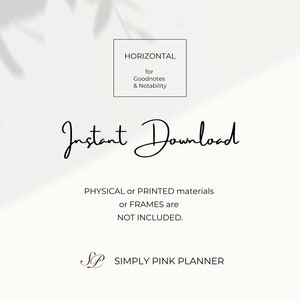 Undated Digital Planner | All in One Ultimate Planner | iPad Planner ...