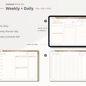 Undated Digital Planner | All in One Ultimate Planner | iPad Planner ...