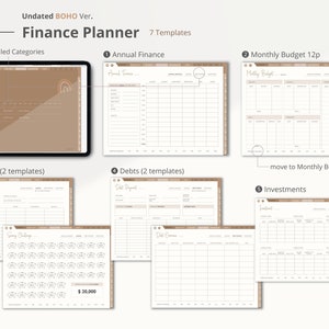 Undated Digital Planner | All in One Ultimate Planner | iPad Planner ...