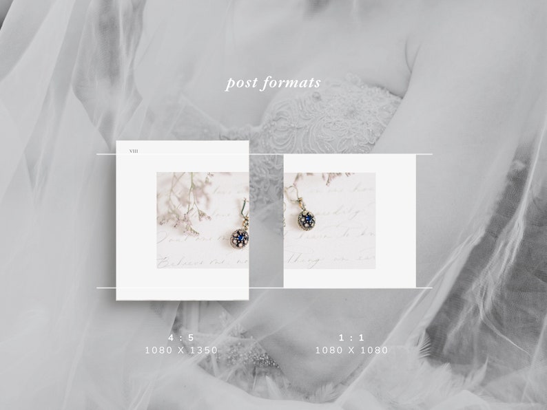 Elegant Carousel Instagram Post Templates for Wedding Photographers ...