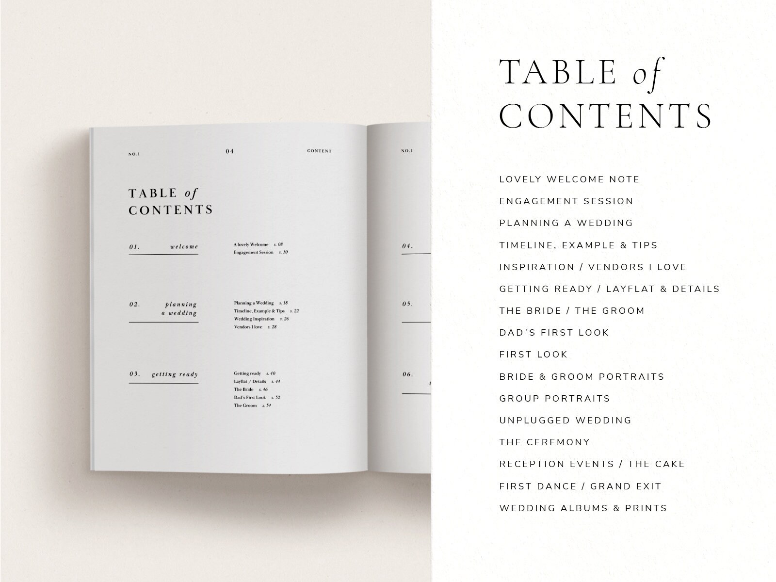 Modern CANVA Client Welcome Guide for Wedding Photographers ...