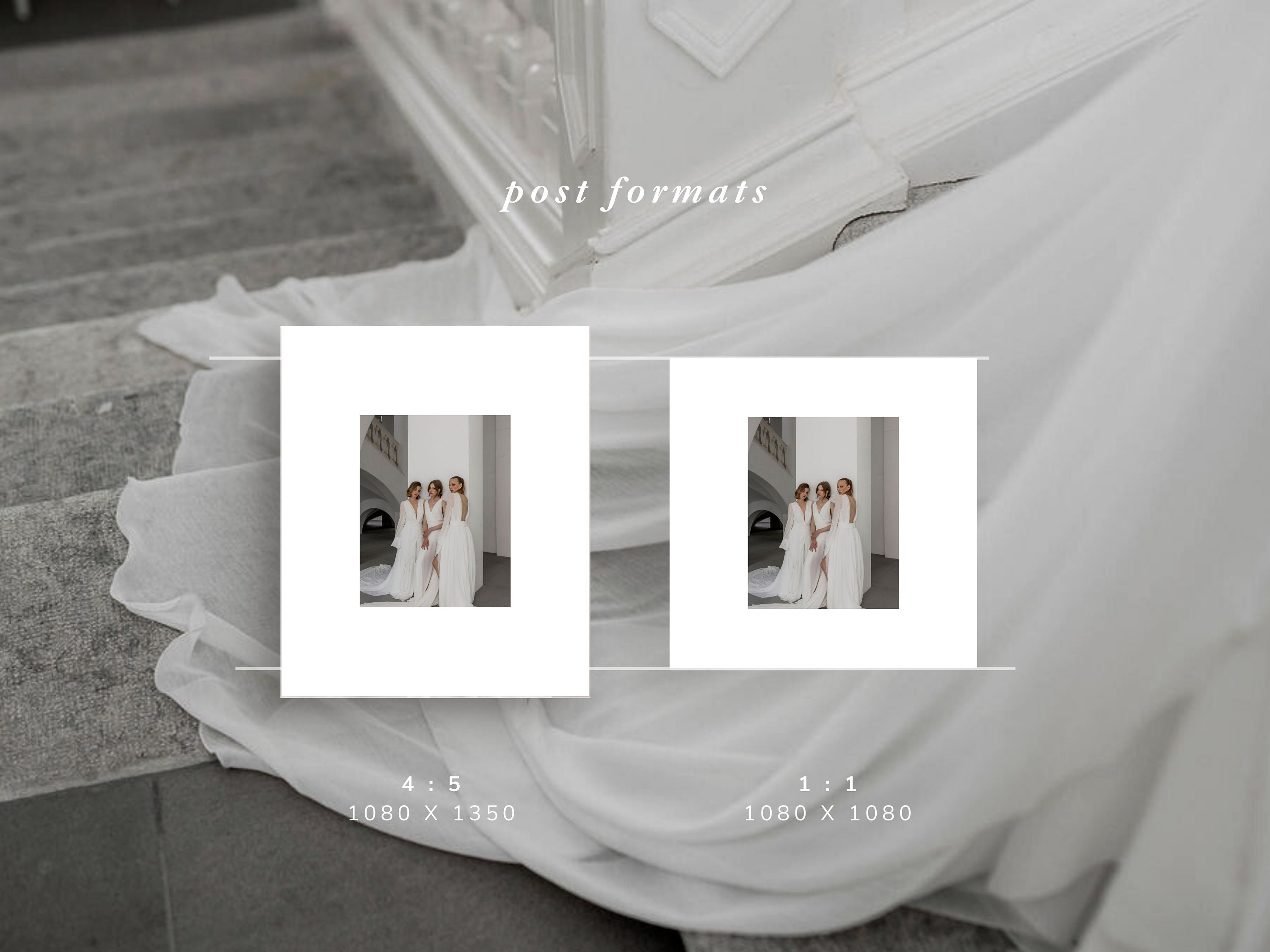 Modern Carousel Instagram Post Templates for Wedding Photographers ...