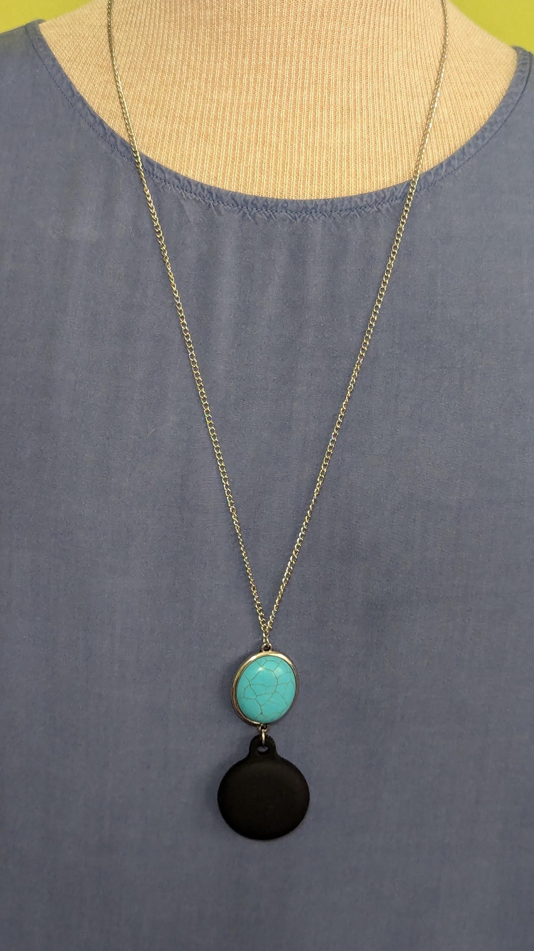 Princess OCEAN Medallion-medallion Lanyard-turquoise Colored - Etsy