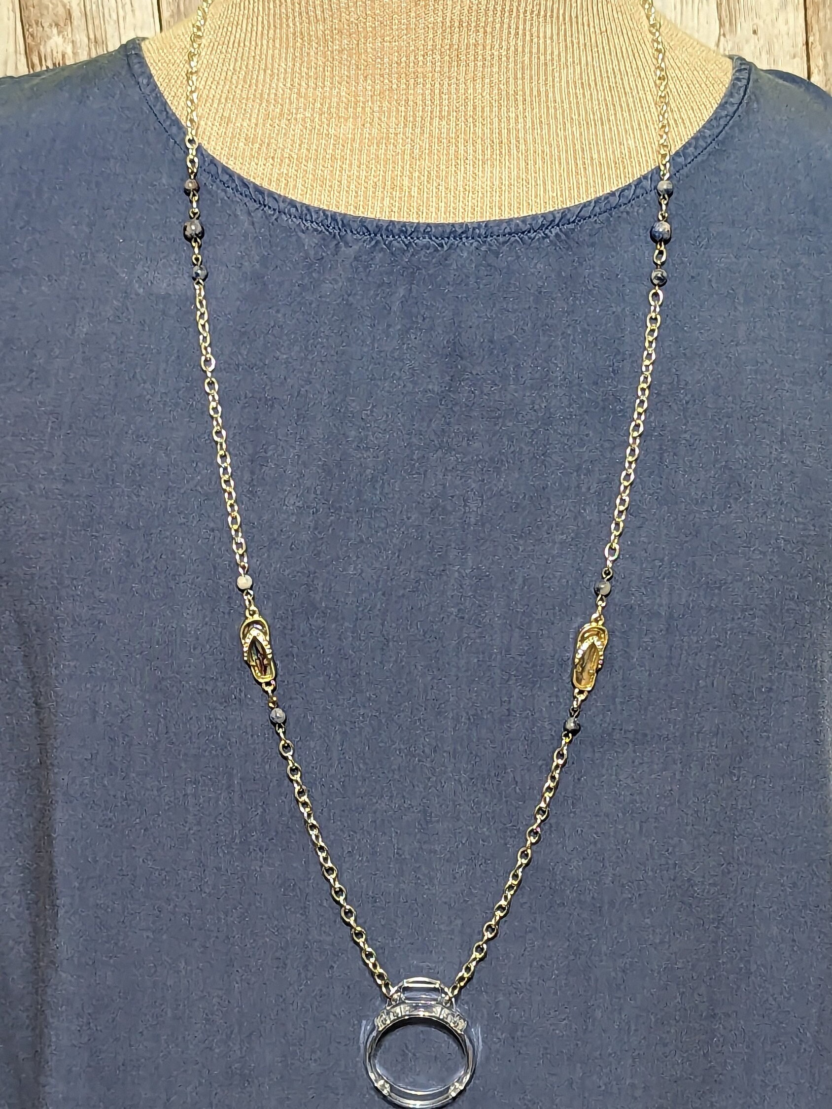 Flip-flop Cruising OCEAN Medallion or Cruise Card Holder - Etsy