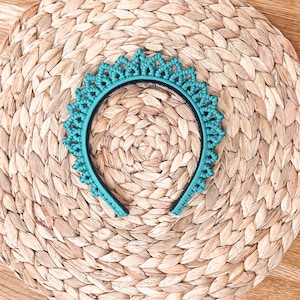 Macrame Crown Pattern, Macrame PDF Tutorial for My Cleo Crown, Macrame Crown Tutorial Video - Etsy