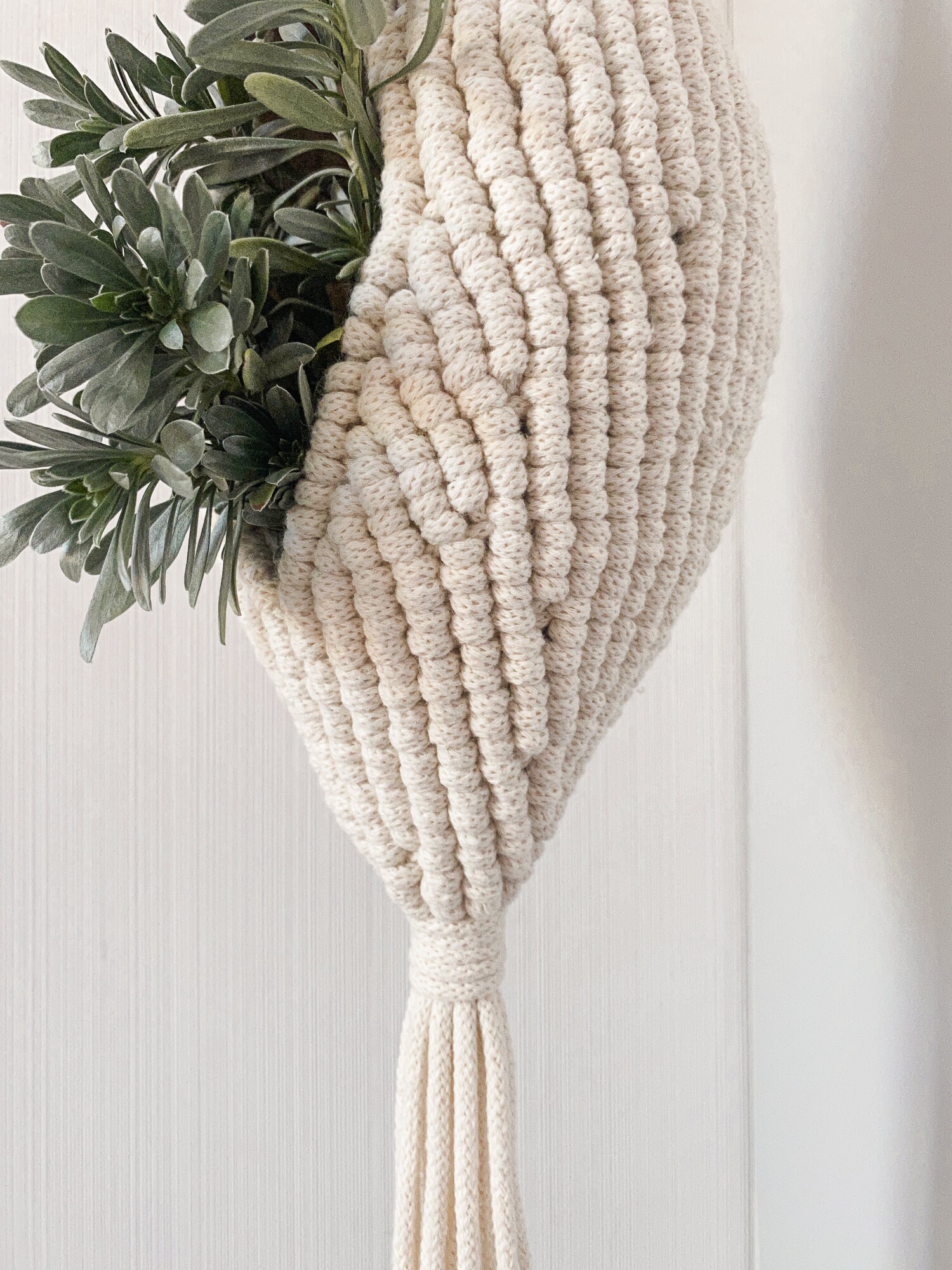 Macrame PATTERN Cocoon Plant Hanger, Macrame Plant Holder Tutorial for ...