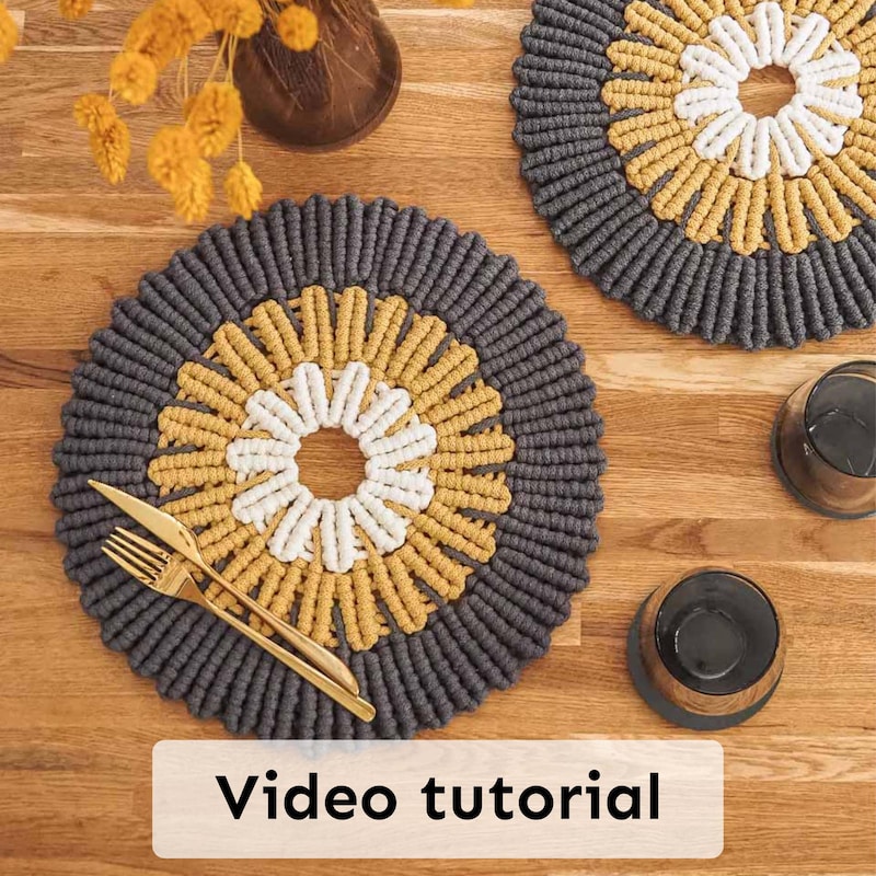 Rope Mat Pattern - Etsy