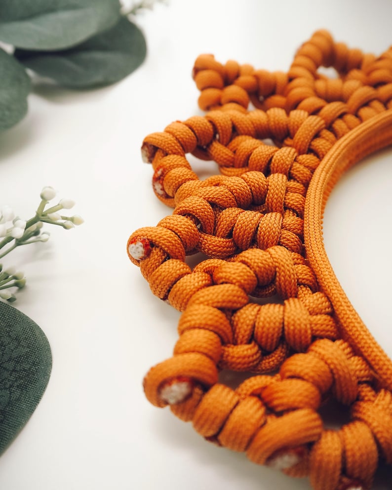 Macrame Crown Pattern, Cleo Crown Tutorial (PDF Pattern With Text and ...