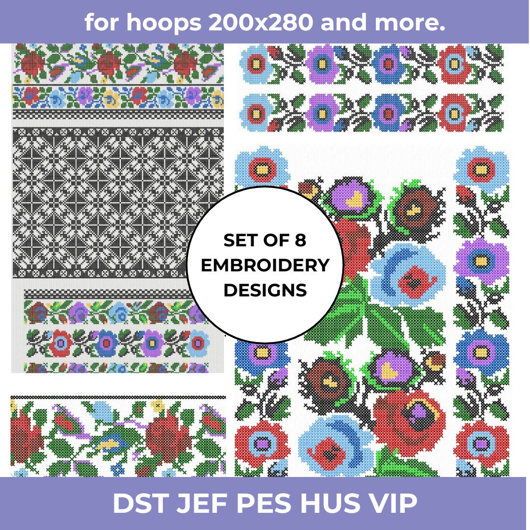 Slovak Embroidery Design to Make Slovakian Folk Blouse, Slavic ...