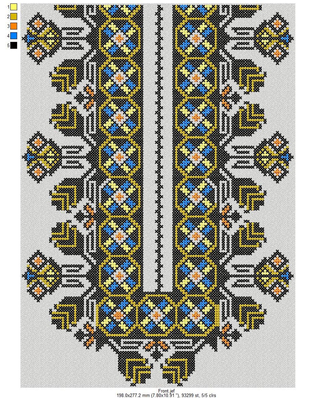 Vyshyvanka Set of 10 Embroidery Designs Machine Embroidery | Etsy