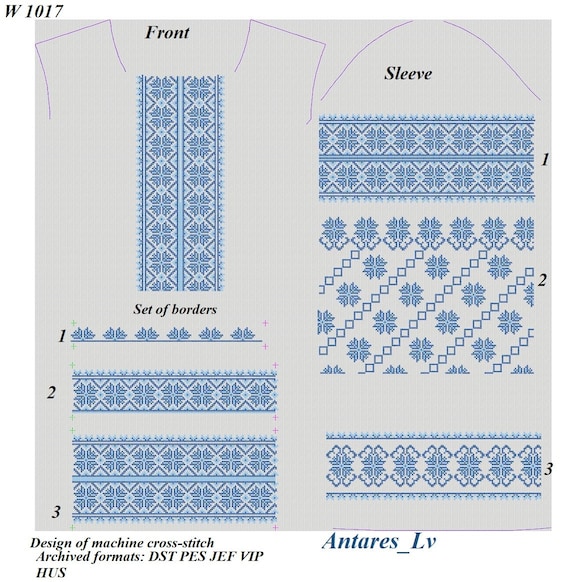 Slovak Embroidery Design Ukrainian Embroidery Design Folk - Etsy