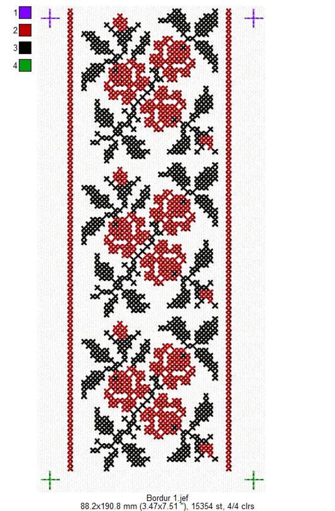 Vyshyvanka Set of 6 Embroidery Designs Machine Embroidery - Etsy