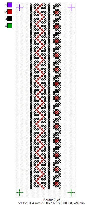 Vyshyvanka Set of 6 Embroidery Designs Machine Embroidery - Etsy