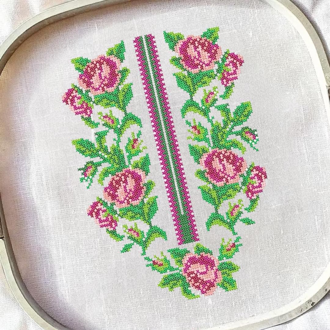 Folk Machine Embroidery Design Set of 4 Designs for Vyshyvanka Blouse ...