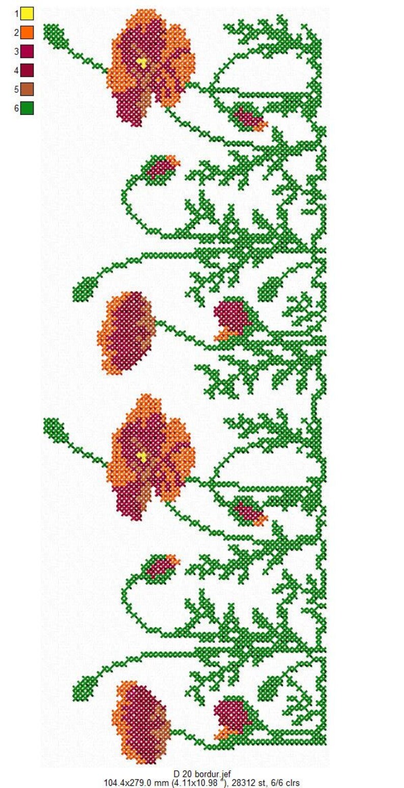 Ukrainian Embroidery Pattern Slavic Embroidery Ukrainian | Etsy