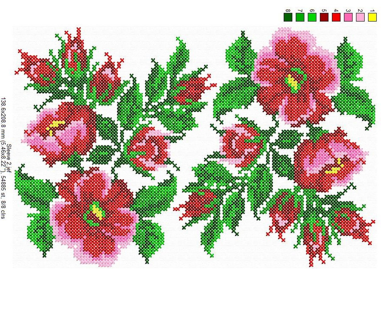 Slavic Embroidery Design Ukrainian Cross Stitch Pattern - Etsy