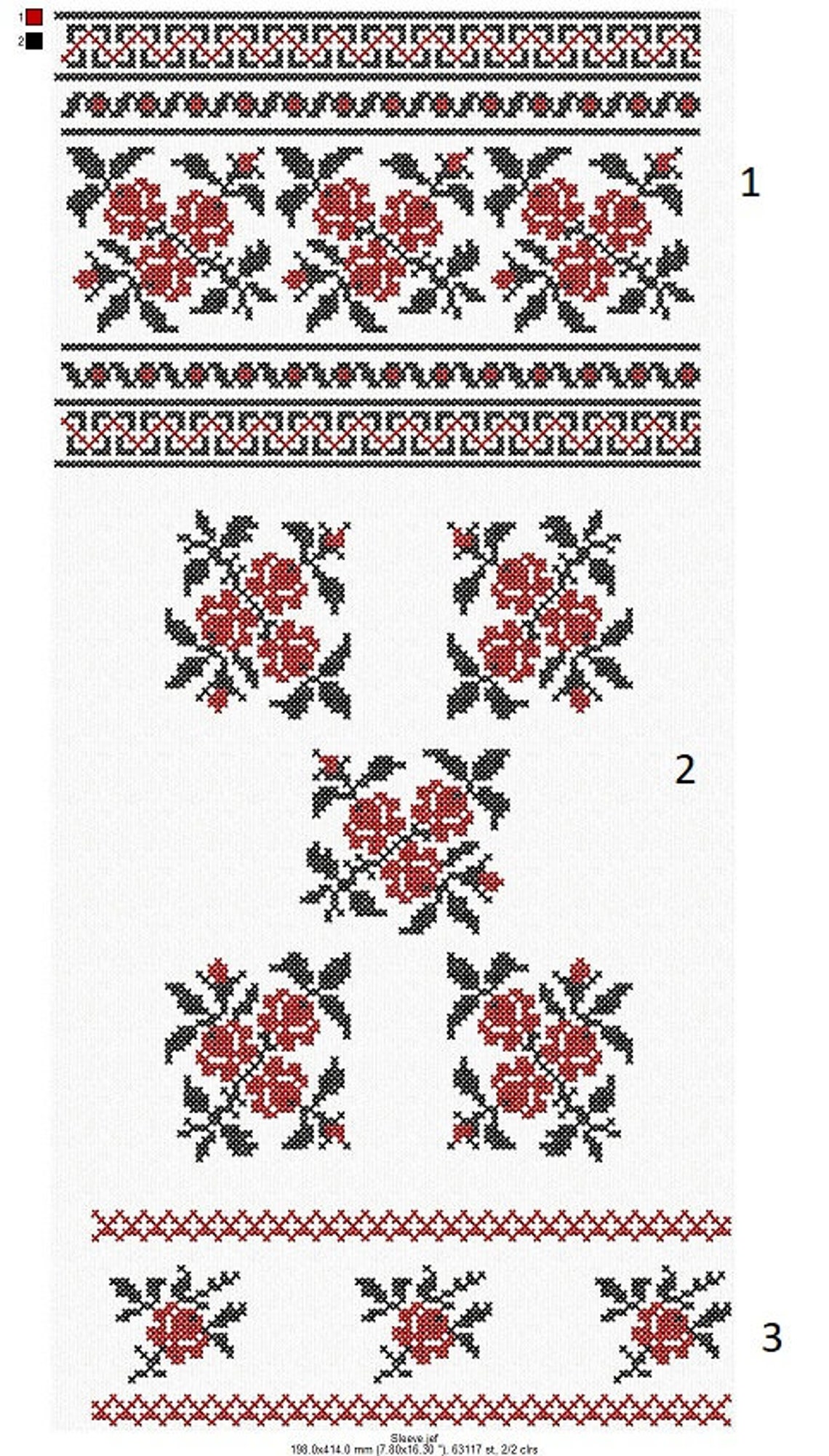 Vyshyvanka Set of 6 Embroidery Designs Machine Embroidery - Etsy