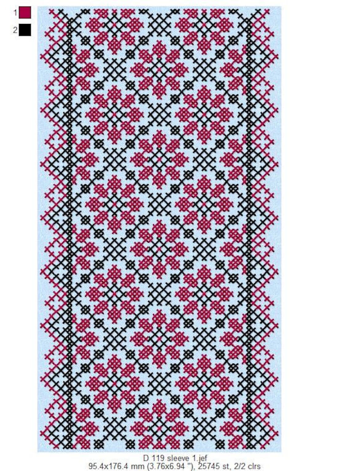 Vyshyvanka, Set of 4 Embroidery Designs, Machine Embroidery Design ...