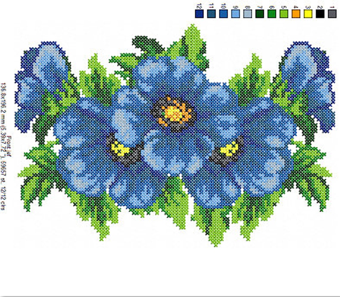 Folk Embroidery Design Ukrainian Embroidery Set Folk | Etsy