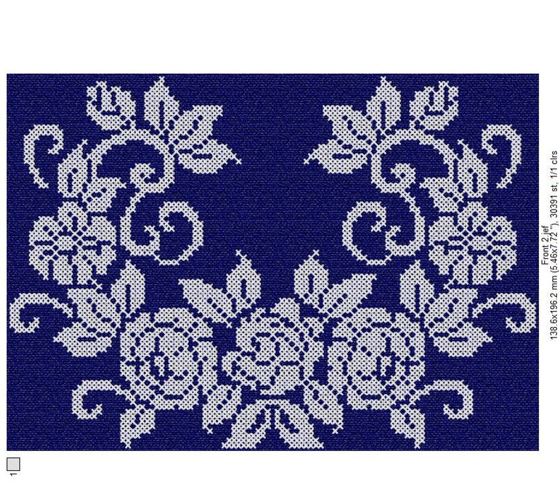 Folk Machine Embroidery Design Ukrainian Embroidery Set of | Etsy