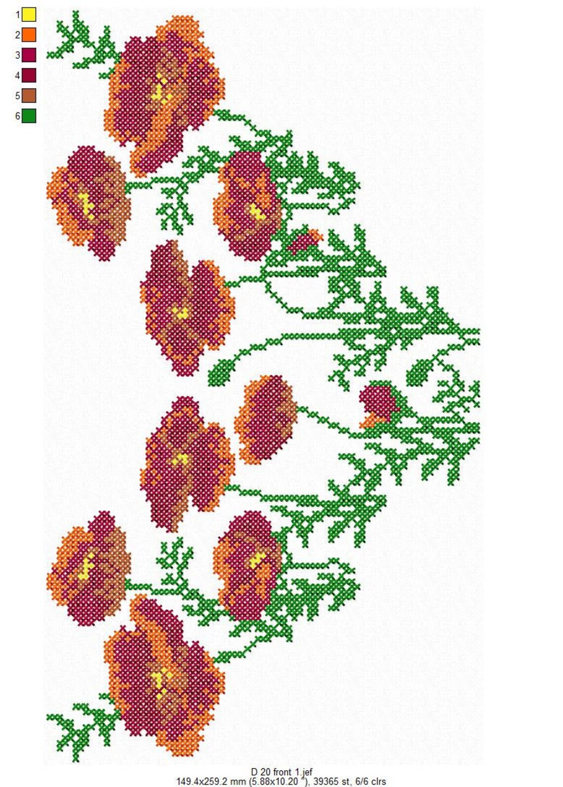 Ukrainian Embroidery Pattern Slavic Embroidery Ukrainian | Etsy