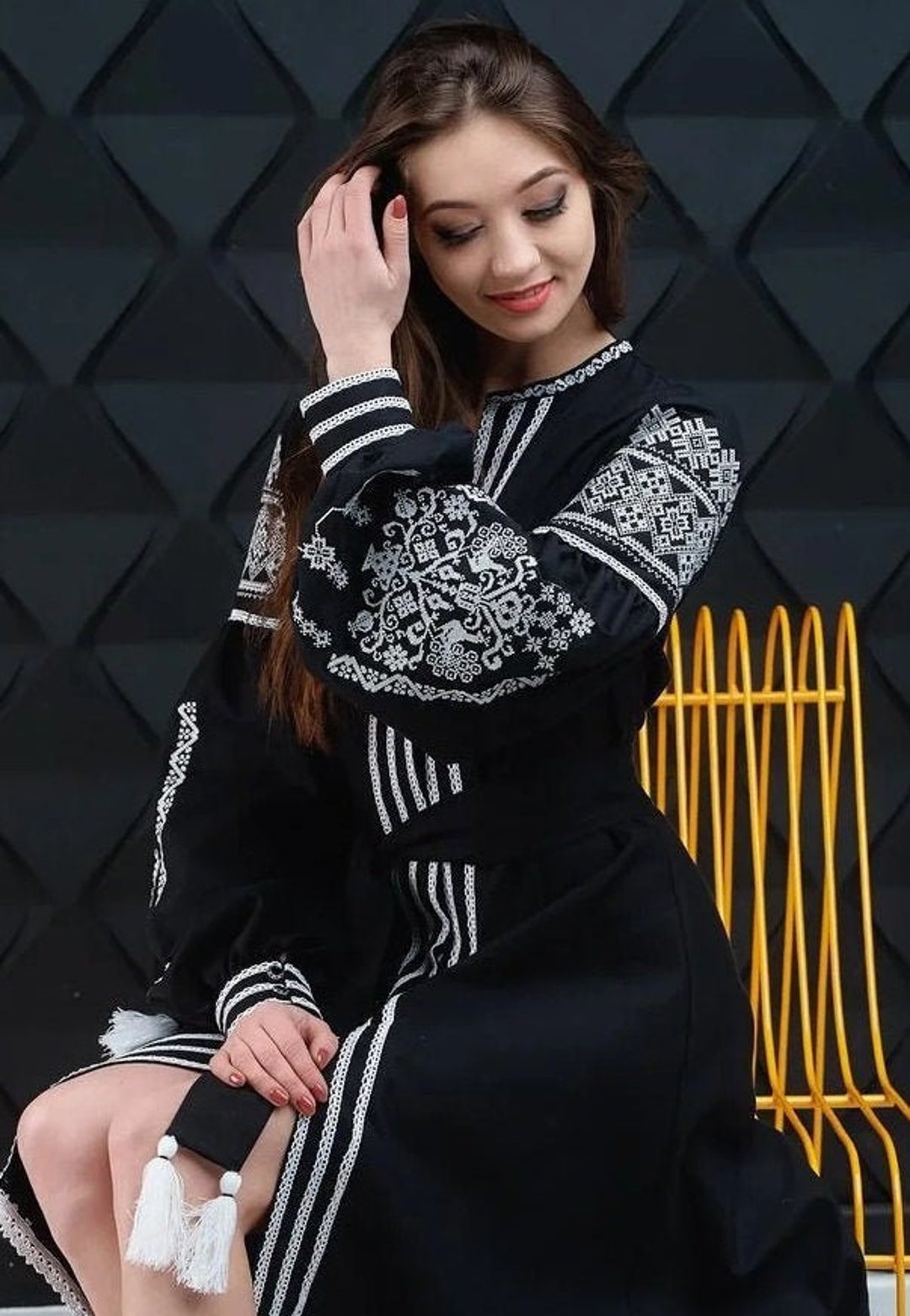 Folk Machine Embroidery Design. Set of 7 Embroidery Designs.slavic Folk ...