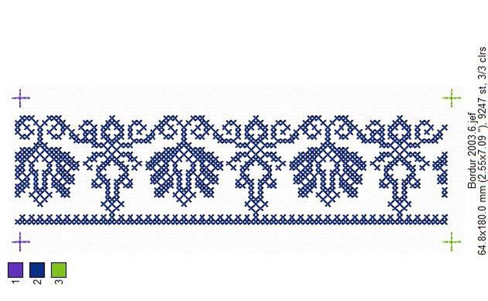 Slavic Borders Embroidery Design, Ukrainian Machine Embroidery Designs ...