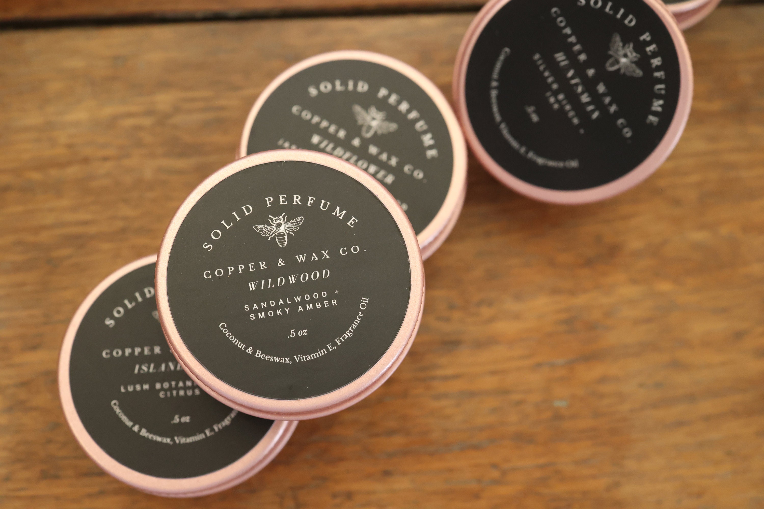 Solid Perfume Coconut Wax & Beeswax Blend Vitamin E - Etsy