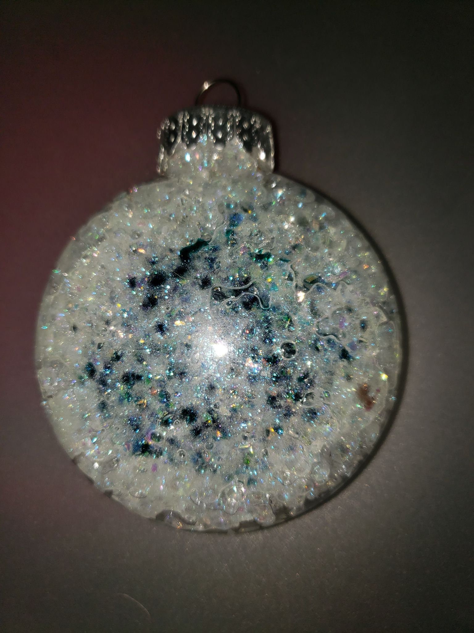 Handmade Geode Christmas Ornament - Etsy UK