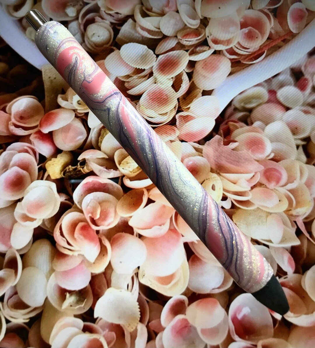 Crushed Seashells Gel Ink Pen ink Pen Only - Etsy