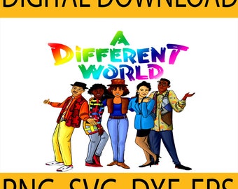 Different World Svg | Etsy
