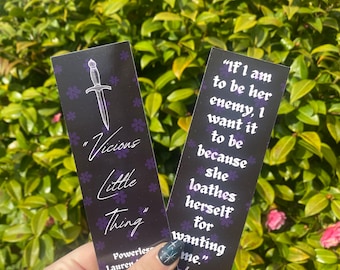 Powerless Bookmark - Etsy