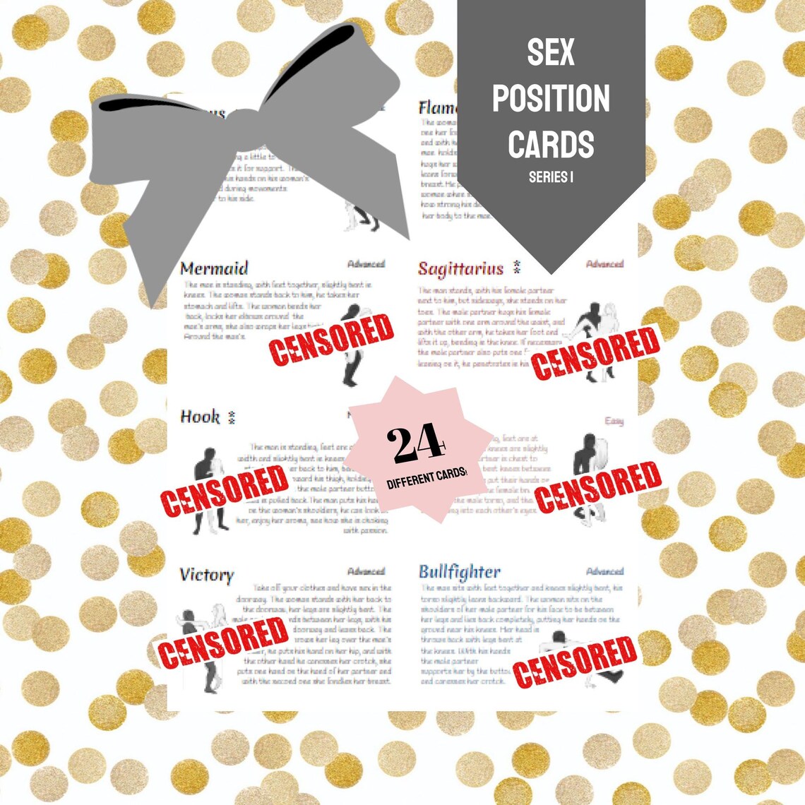 Sex Position Cards for Couples - Etsy